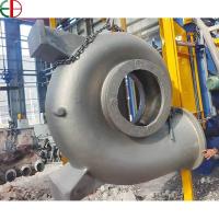 China Custom Large Cast Alloy Steel Centrifugal Pump Housing Volute Casing Polished Surface CT5 Tolerance Industrial Water Pump EB for sale