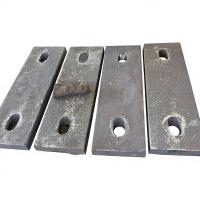 China OEM High Chromium Cast Iron Sand Cast Wear Plate ASTM A532 HRC60+ 5J Impact for Concrete Mixer Drum Liner EB Brand for sale