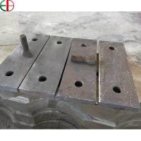 China OEM High Chromium Cast Iron Sand Cast Wear Plate ASTM A532 HRC60+ 5J Impact for Concrete Mixer Drum Liner EB Brand for sale