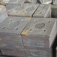 China OEM High Chromium Cast Iron Sand Cast Wear Plate ASTM A532 HRC60+ 5J Impact for Concrete Mixer Drum Liner EB Brand for sale