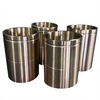China EB EB1228 Processed Brass Sleeve Copper Alloy Bushing Self-lubricating Casting/CNC Machined Corrosion Resistant Aluminum Bronze for sale