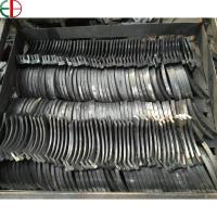 China High Hardness HB600 Ni-Hard Rotary Tiller Bent Blades Wear Resistant Dry Land Farming Rotavator Blade Casting Part for sale