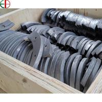 China High Hardness HB600 Ni-Hard Rotary Tiller Bent Blades Wear Resistant Dry Land Farming Rotavator Blade Casting Part for sale