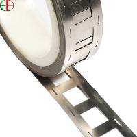China Custom Machinable Nickel Alloy Battery Tabs EB80263 380MPa Tensile Strength Pure Nickel Strip for Vessel Offshore Oil Equipment for sale