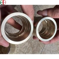 China Copper Straight Sleeve Wear-resistant Flange Bushing High-Strength Brass Tin Bronze Bearing Corrosion Resistant Oil-Lubricated for sale