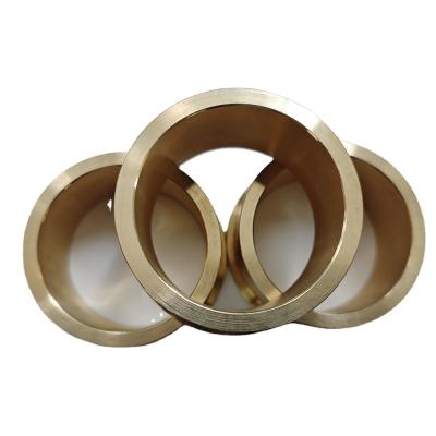 China High-Load Tin Bronze Brass Sleeve Bushing Wear-Resistant and Low Friction Copper for sale
