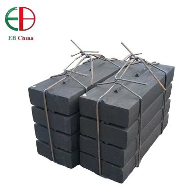 China EB Brand High Manganese High Chrome Cast Blow Bar Impact Crusher Wear Parts Hammer Plate CN/JIA Origin for Stone Quarry Mining for sale