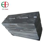 China EB Brand High Manganese High Chrome Cast Blow Bar Impact Crusher Wear Parts Hammer Plate CN/JIA Origin for Stone Quarry Mining for sale