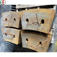 China Ball Mill Liner Plate End Plate Grinding Head Steel Ball Steel Plate Iron Removal Material Water Dry Grinding Material for sale