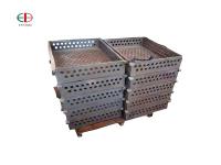 China Heat Treatment Basket and Material Rack Tooling 310S Wire Mesh Frame Cr19Ni38 Quenching Tray Heat Resistant Steel Castings for sale