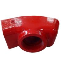 China Custom Aluminum Casting Valve Body Housing Red Paint Hydraulic Manifold Block Gravity Casting Machinery Cast Parts OEM ODM for sale