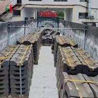 China High Manganese Steel Ball Mill Liner Plate Wear Resistant Cast Lining for Mining Cement Ore Grinding Equipment Parts for sale