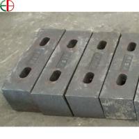 China Crusher Wear-resistant Plates, Iron Ore Mining, Factory-customized High Manganese Steel Casting Impact Plates for sale