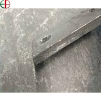 China Crusher Wear-resistant Plates, Iron Ore Mining, Factory-customized High Manganese Steel Casting Impact Plates for sale
