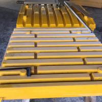 China EB EB15077 Jaw Liner Plate for Jaw Crushers Mn13Cr2/Mn18Cr2Mo Material ISO9001:2008 Certified Mining Consumable Parts for sale