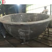 China Cast Steel Refining Kettle High Temperature Lead Melting Pot Smelting Crucible for Metallurgical Refining for sale