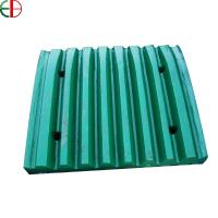 China High Manganese Cast Steel Fixed Swing Jaw Plate Jaw Crusher Spare Wear Parts for sale