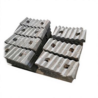 China OEM EB EB1056 High Manganese Steel Crusher Hammer Head and Liner Plate for Mining Stone Crushers for sale