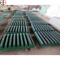 China High Manganese Cast Steel Fixed Swing Jaw Plate Jaw Crusher Spare Wear Parts for sale