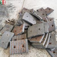 China OEM EB EB1056 High Manganese Steel Crusher Hammer Head and Liner Plate for Mining Stone Crushers for sale