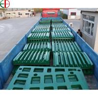 China High Manganese Cast Steel Fixed Swing Jaw Plate Jaw Crusher Spare Wear Parts for sale