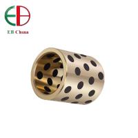 China EB Customized High Precision Large Bronze Aluminium Sleeve Bushing Grease Lubrication for Construction Machinery 90*104*100mm for sale