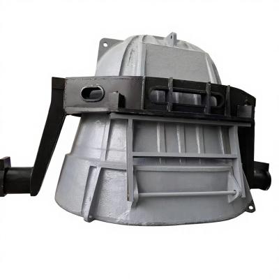 China Slag Pot Heat-resistant Cast Iron Vessel 30 CBM Tapping Ladle Carrier Sand Casting Tank Customized Basin QT500-7 Standard for sale