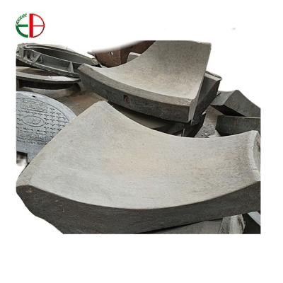 China High Chrome Manganese Alloy Ball Mill Liner Wear Plate Spare Parts HRC50-65 Hardness ISO9001 Certified for sale