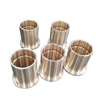 China OEM Large Diameter Bronze Bushing Cast Tin Bronze Bearing Sleeve Heavy-Load Copper Bushing for Mining Heavy Industrial Machinery for sale