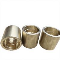 China Copper Straight Sleeve Wear-resistant Flange Bushing High-Strength Brass Tin Bronze Bearing EB1224 CNC Machined Jiangsu for sale