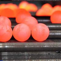 China B2 Forged Wear-Resistant Steel Balls Sizes 60mm 80mm 100mm 120mm Gold Mine Mill Casting Services Product for sale