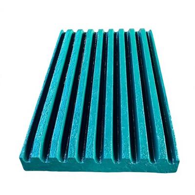 China High Manganese Steel Jaw Plate Mn13Cr2 Mn18Cr2 Sand Cast Fixed Wear Resistant Parts EB EB1062 670mm High Efficiency Low Cost for sale