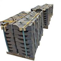 China High Wear Resistant High Chrome Alloy Ball Mill Liner Plate for Mining Ore Grinding for sale
