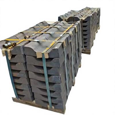 China High Wear Resistant High Chrome Alloy Ball Mill Liner Plate for Mining Ore Grinding for sale