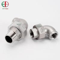 China 304 316 Stainless Steel 90 Degree Female Threaded Elbow Pipe Fitting Cast Elbow for Plumbing & Gas System for sale