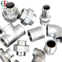 China 304 316 Stainless Steel 90 Degree Female Threaded Elbow Pipe Fitting Cast Elbow for Plumbing & Gas System for sale