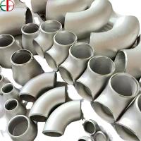 China TA2 TA9 TA10 Titanium Pipe Fittings 45/90 Degree Elbow Chemical Industry Pipeline Fabrication Parts for sale