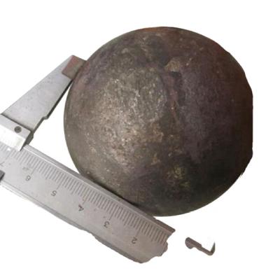 China 60mm Forged Steel Ball-Heat Treated Wear-Resistant Low Loss of Roundness Direct From Factory Casting Services for sale