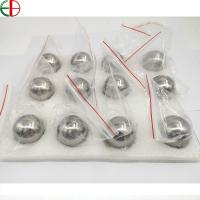 China GR2 GR5 Titanium Balls Diameter 40mm Polished Surface ISO9001 Certified EB Brand for sale