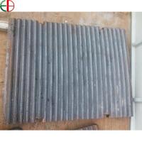 China High Manganese Steel Jaw Plates for Grinding Wear Parts ASTM A128 Grade C Sand Cast Process for sale
