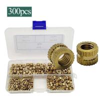 China Injection Molded Bronze Brass Cu Nut Straight Grain Reticulated Blind Hole Knurled Copper Inserts Zinc Plated Metric Processing for sale