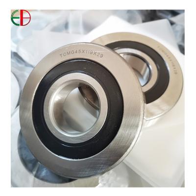 China Brass Deep Groove Ball Bearing with P2 Precision Rating Thin Section HRC 58-62 Hardness Ground Surface for Oil Lubrication for sale