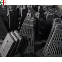 China EB Ni-hard White Iron Ball Mill Liners & Cement Mill Liner Plates HRC53+ AS2027 Standard ISO9001 Certified for sale