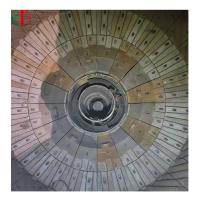 China High Manganese Chrome-Molybdenum Alloy Steel Tooth Plate Wear-Resistant Coal Mill Liner Fabrication Services for sale