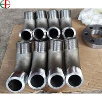 China 4418 Stainless Steel 1.4418 Grade 90 Degree Elbow Flange Pipe Fitting for Industrial Pipeline ISO9001 Certified Customized Size for sale