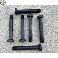 China OEM Custom Made Ball Mill Machinery Liner Plate Bolts Grade 12.9 Black Oval Head Bolt Carbon Steel Bucket Bolt for sale