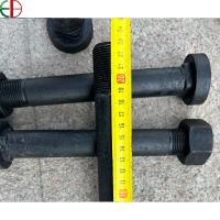 China OEM Custom Made Ball Mill Machinery Liner Plate Bolts Grade 12.9 Black Oval Head Bolt Carbon Steel Bucket Bolt for sale