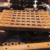 China EB Brand High Manganese Steel Fixed Movable Jaw Plate Jaw Crusher Accessories Model EB1061 CN/JIA Origin PE250X1000 for sale