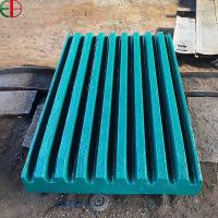 China EB Brand High Manganese Steel Fixed Movable Jaw Plate Jaw Crusher Accessories Model EB1061 CN/JIA Origin PE250X1000 for sale