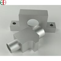 China New Energy Photovoltaic Accessories Aluminum Alloy Middle Edge Pressing Blocks CNC Machined Powder Coated Sun Casting Services for sale